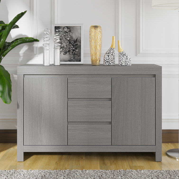 Ebern Designs Ellani Cubbot Wide 2 Door 3 Drawer Sideboard & Reviews | Wayfair.co.uk